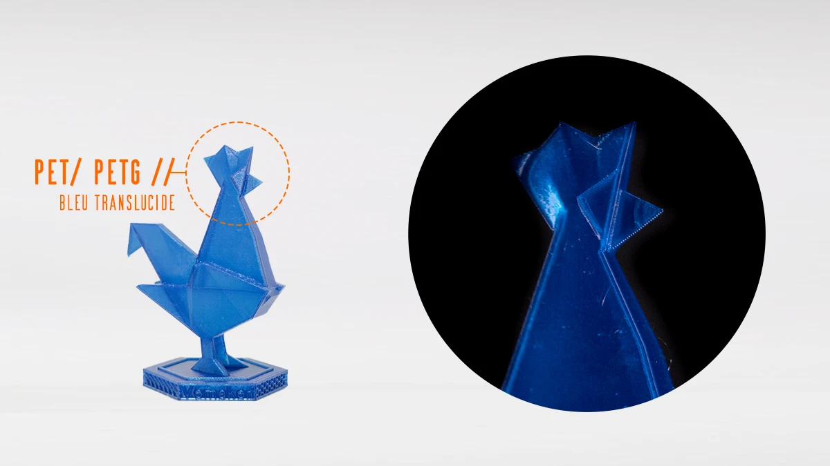 Filaments PET PETG PCTG - VEmaker impression 3D